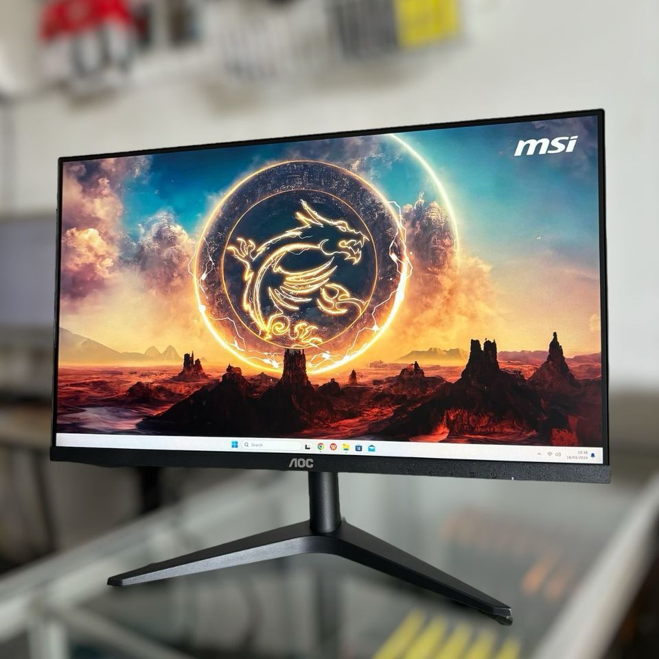 Jual Monitor AOC 24B1XH2 23.8" IPS FHD 100Hz 4Ms Ultra Slim Vesa VGA ...