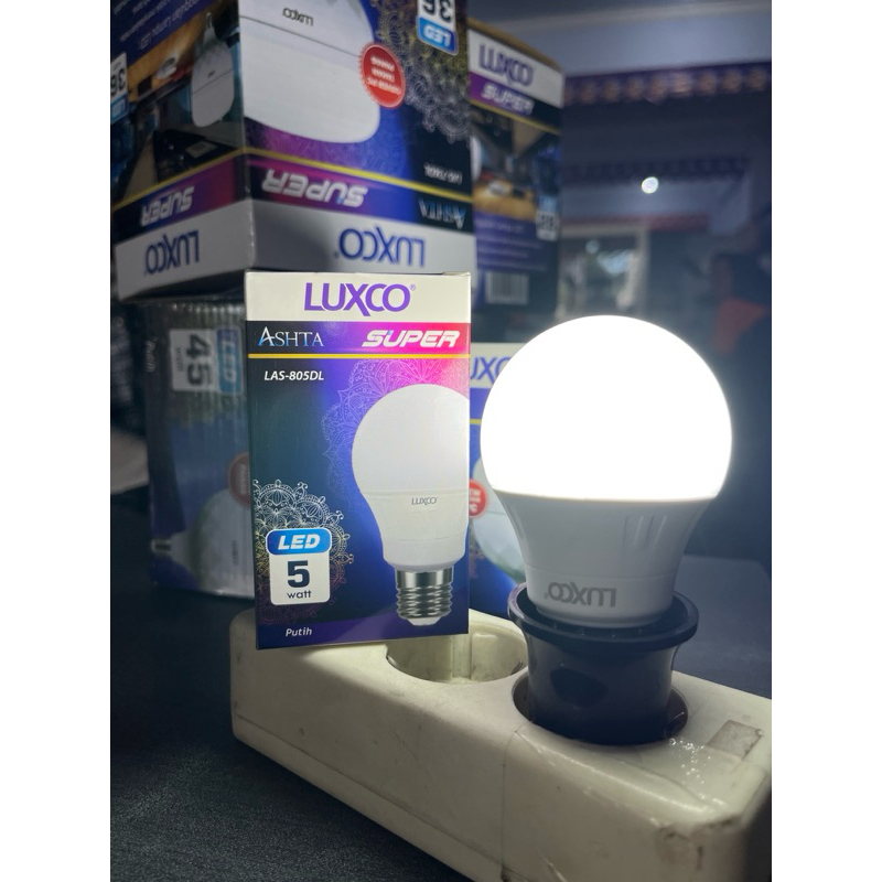 Jual LAMPU LED LUXCO ASHTA SUPER BULAT TERBARU / LUXCO ASHTA SUPER | Shopee Indonesia