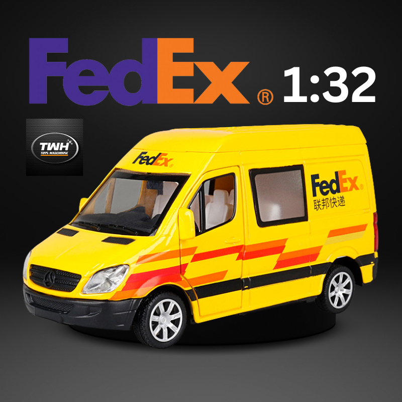 Jual TWH DIECAST MOBIL EKSPEDISI PAKET FEDEX EXPRESS MERCEDES BENZ ...