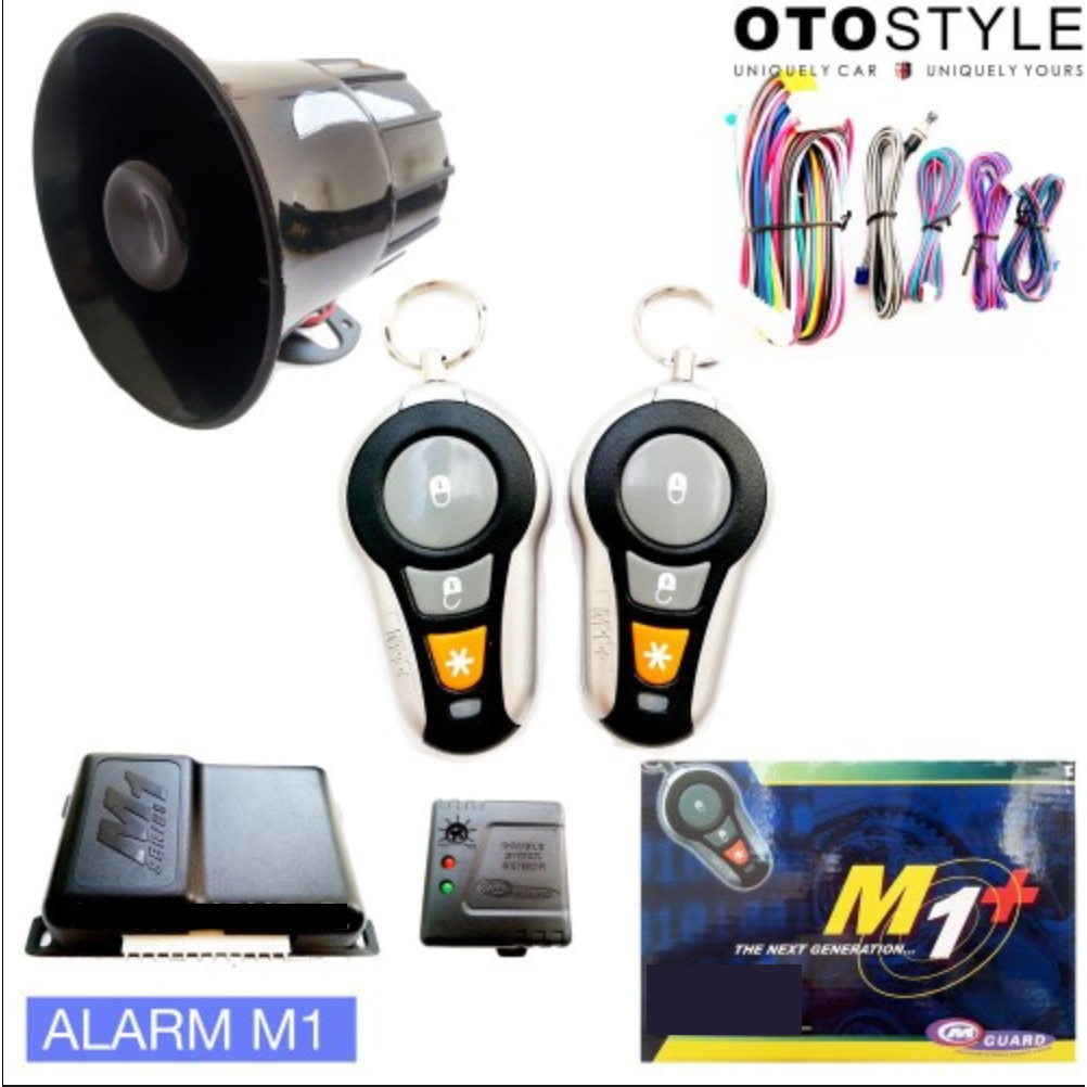 Jual ALARM MOBIL PREMIUM M1 GUARD / M1 PLUS ( untuk Semua Mobil ...