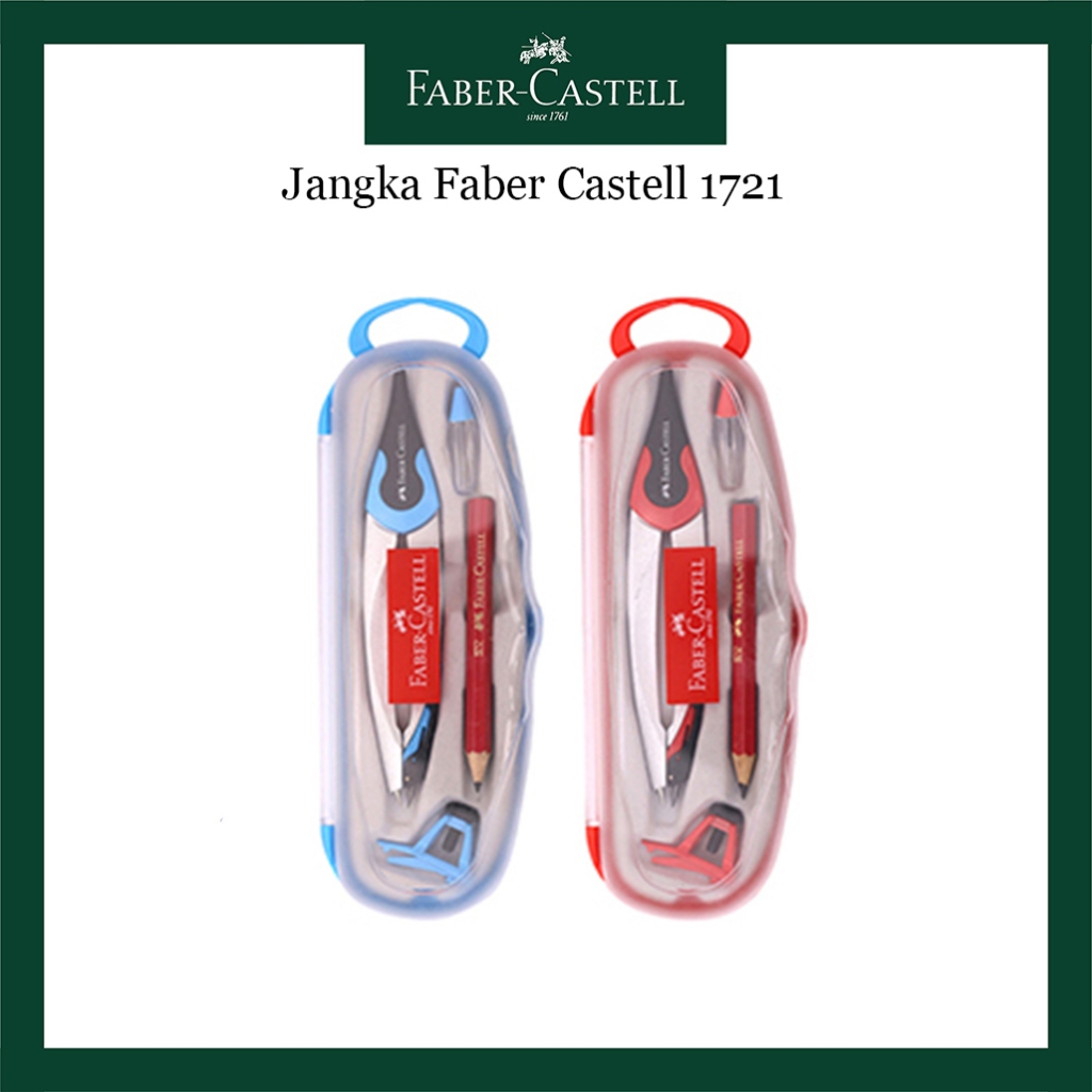 Jual Jangka Kompas Faber Castell Dual Pencil / Compass 1721 Pensil ...