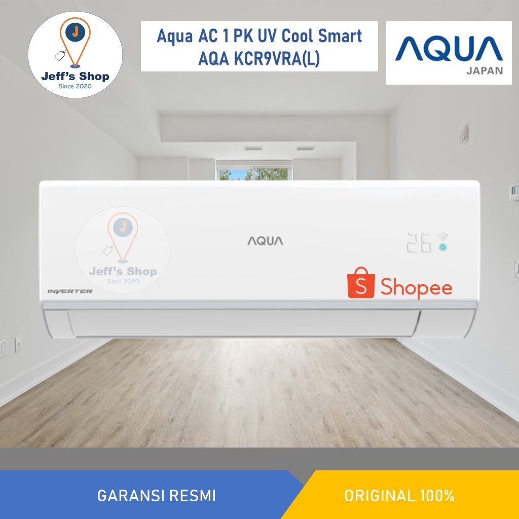 Jual Aqua AC 1 PK UV Cool Smart AQA KCR9VRA(L) | Shopee Indonesia