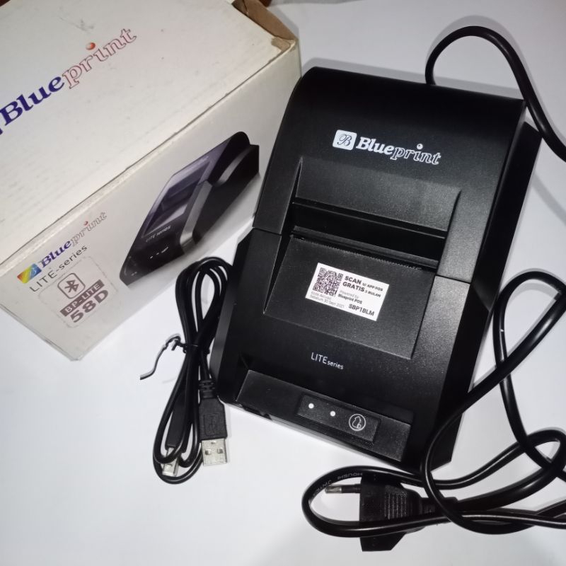 Jual Printer Thermal POS BLUEPRINT LITE 58D Support (USB+BLUETOOTH+RJ11 ...