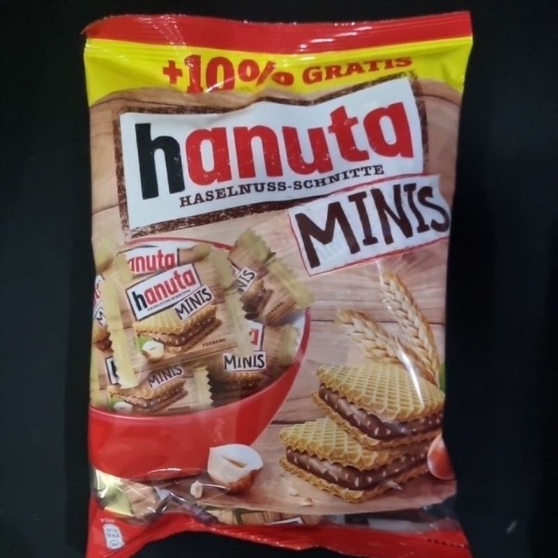 Jual Hanuta Mini 220g Ferrero Hanuta Minis Import | Shopee Indonesia