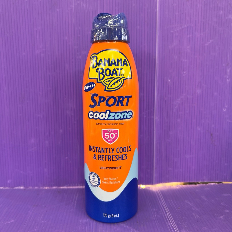 Jual Banana Boat Sport Ultramist Coolzone SPF 50+ Sunscreen Spray 170 gram | Shopee Indonesia