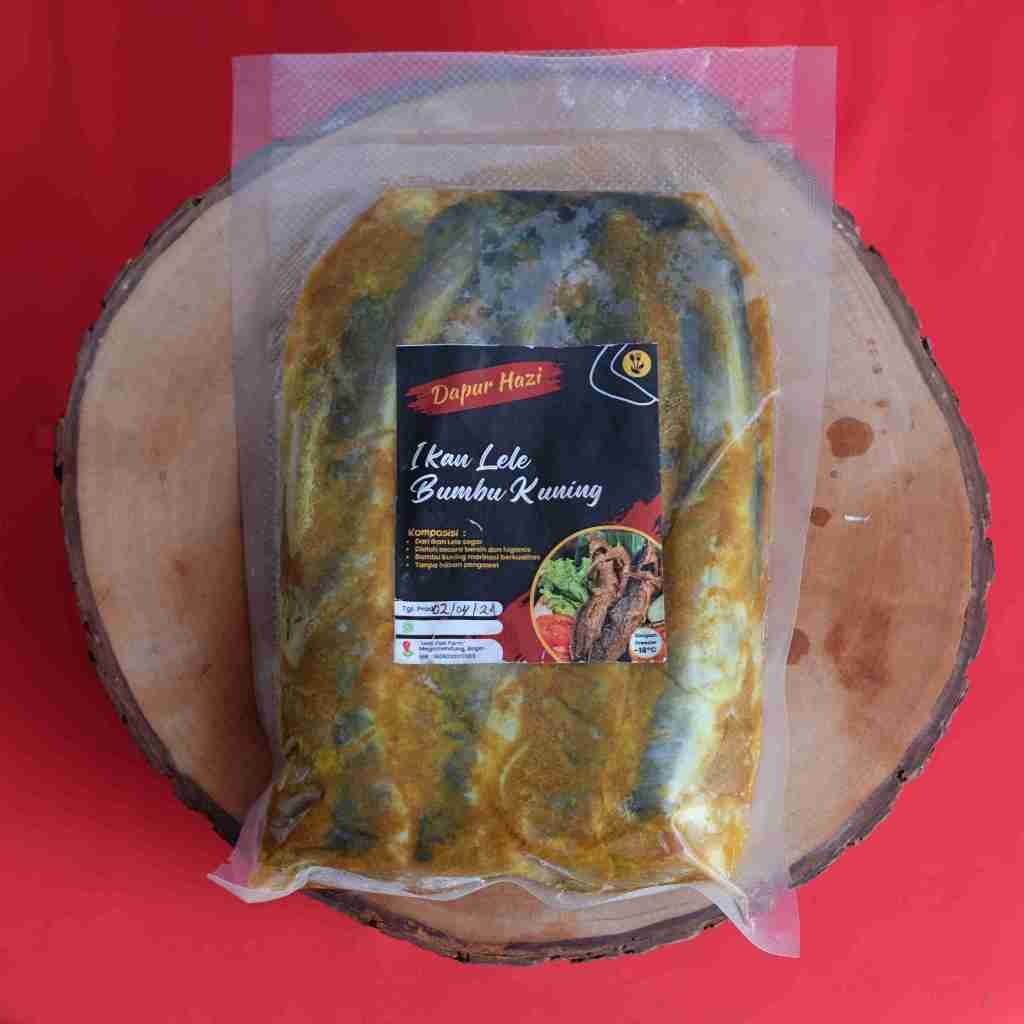 Jual Ikan Lele Tanpa Kepala Bumbu Kuning siap goreng Vakum Frozen ...