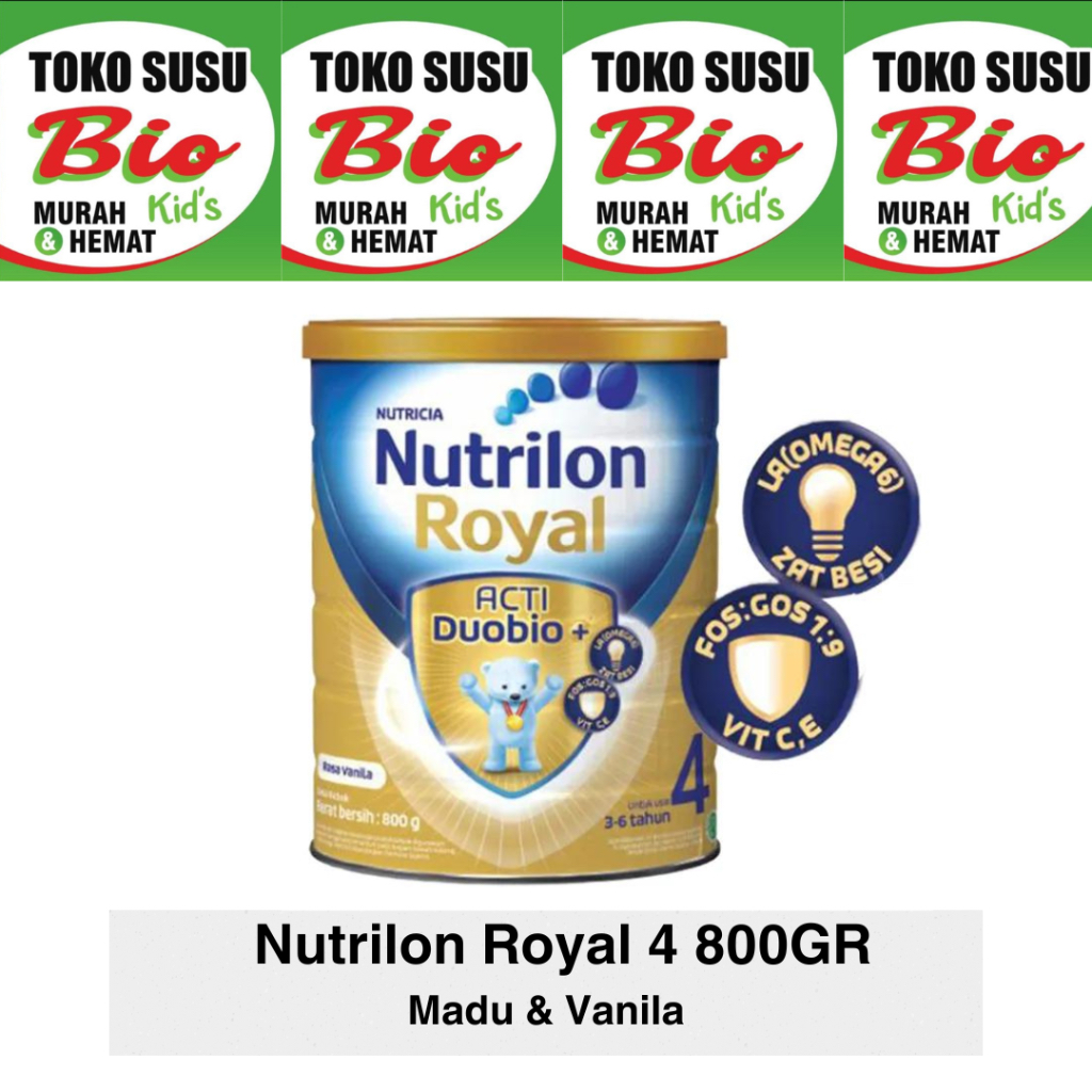 Jual NUTRILON ROYAL 4 800GR (MADU & VANILA) | Shopee Indonesia