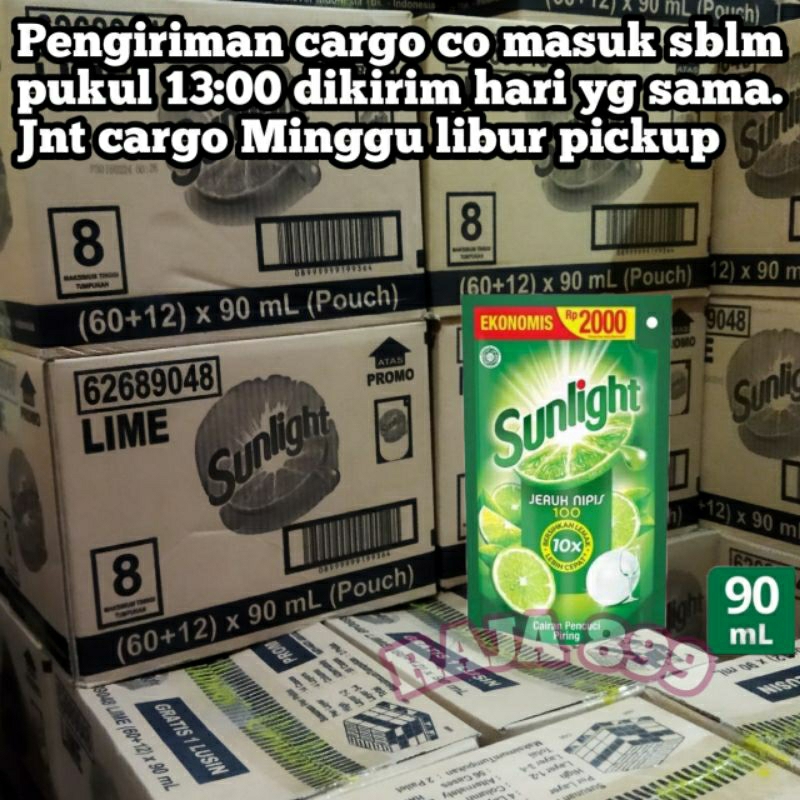 Jual SUNLIGHT 2000 LIME REFILL 90ML DUS ISI 72 POUCH | Shopee Indonesia Jual SUNLIGHT 2000 LIME REFILL 90ML DUS ISI 72 POUCH | Shopee Indonesia