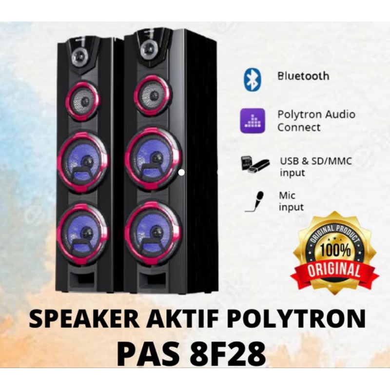 Jual Polytron PAS-8FF28 Speaker Aktif, Bluetooth, 200WRMS #2405 ...
