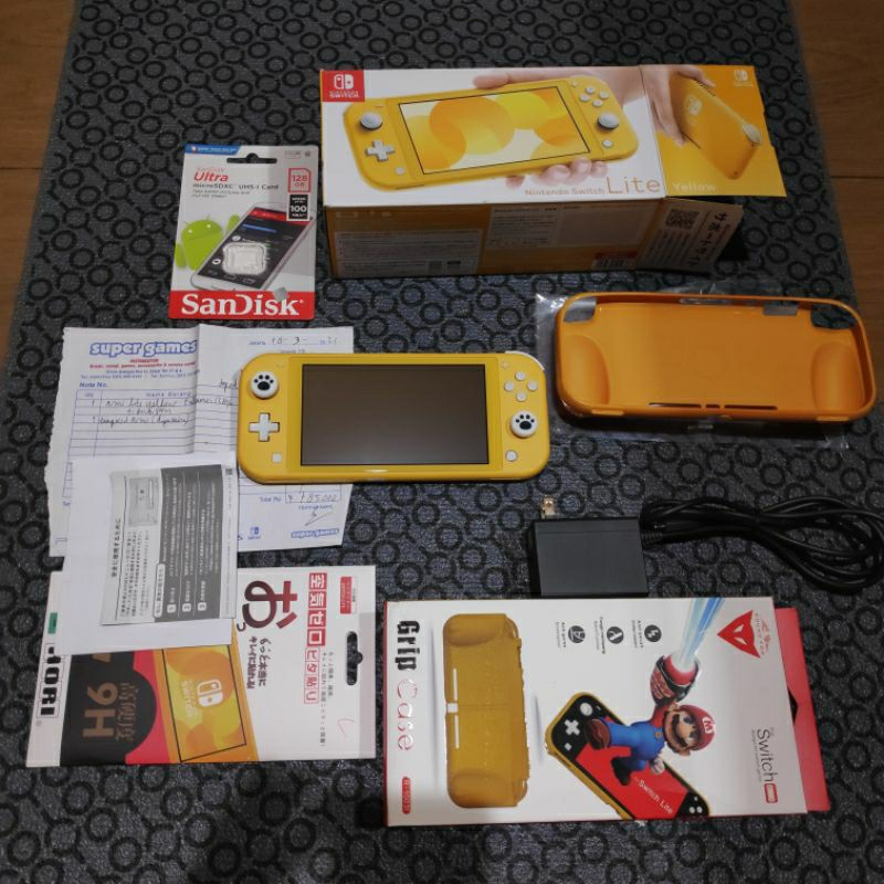 Jual Nintendo Switch Lite NSW Lite CFW 128GB Mulus Like NEW | Shopee ...