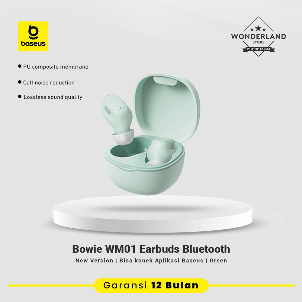 Jual Baseus Encok WM01 Bowie WM01 New Version Bluetooth5.3 Earphone ...
