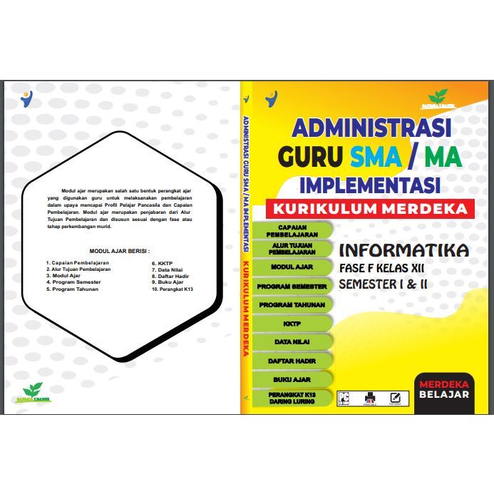 Jual MODUL AJAR SMA/MA INFORMATIKA FASE F ( KELAS XI ) KURIKULUM ...
