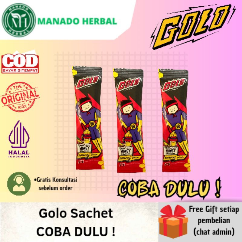 Jual MANADO - (Free Ongkir) Golo Sachet - COBA DULU ! | Shopee Indonesia