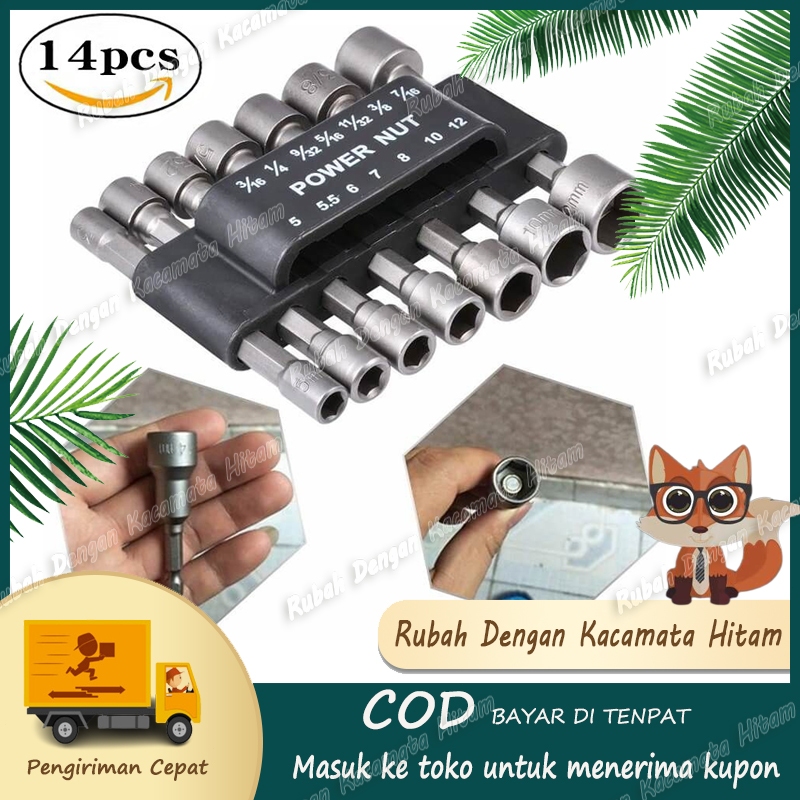 Jual MATA BOR ROOFING ADAPTER SOCKET - MAGNETIC NUT - BAUT KUNCI KEPALA ...