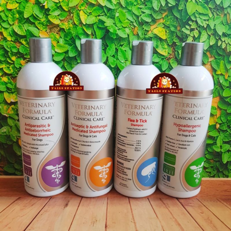 Jual Veterinary Formula Shampoo 473ml Dog Cat Shampo Anjing Kucing Anti ...
