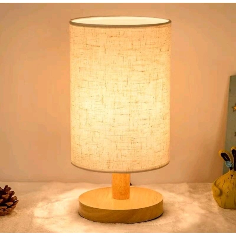 Jual Lampu Meja Estetik Lampu Tidur LED Bedside Lamp Lampu Vintage ...