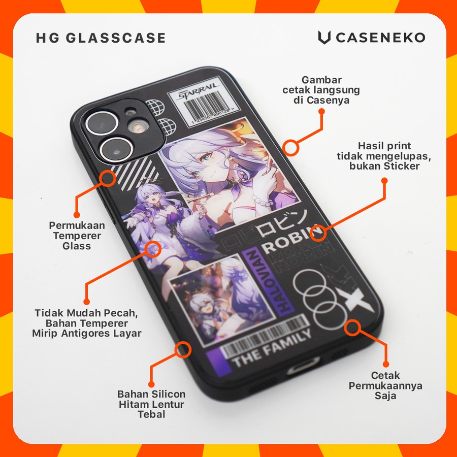 Jual Case HP Firefly Hotaru Honkai Star Rail Custom Casing All Type HP ...