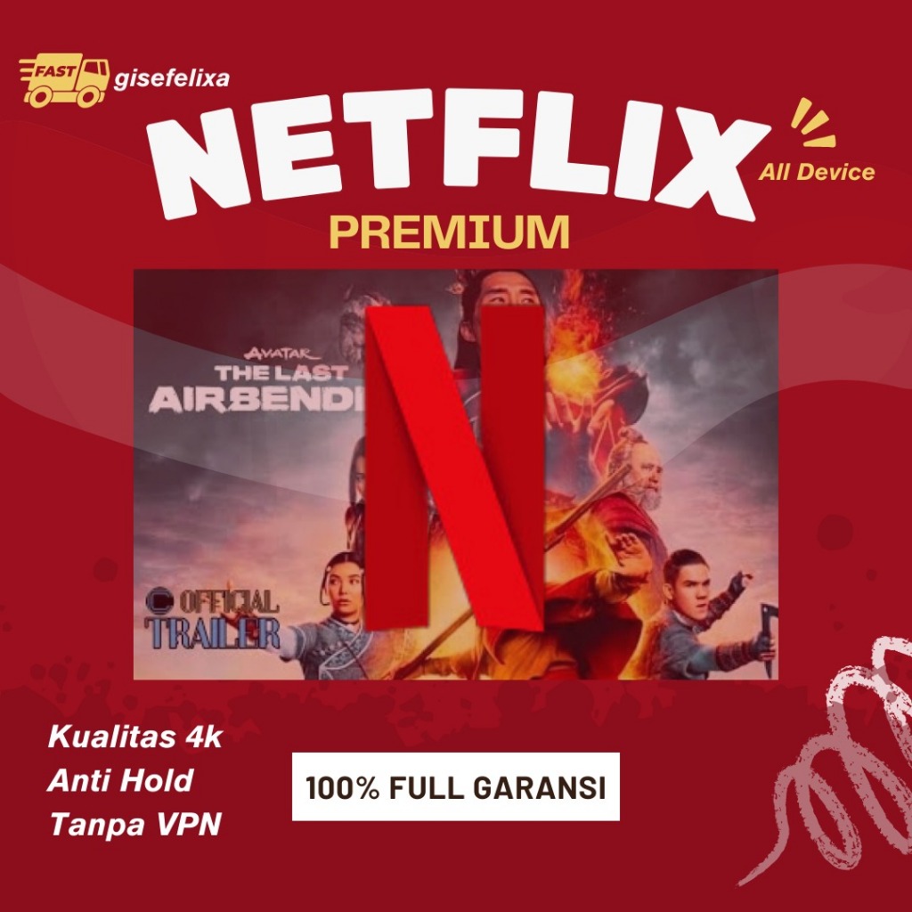 Jual NETFLIX PREMIUM 4K UHD 100% | Shopee Indonesia