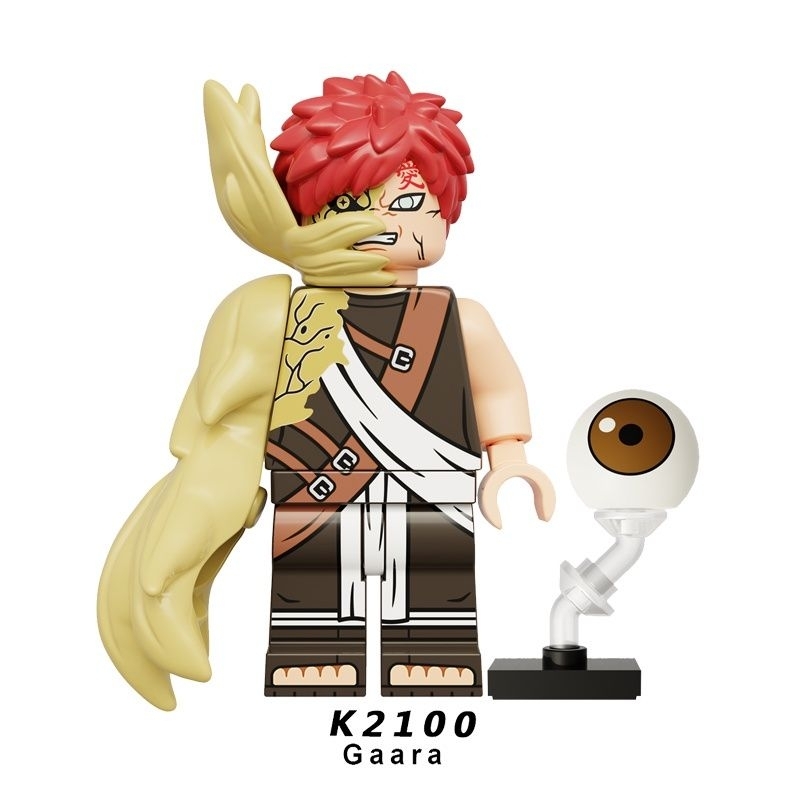 Jual Mini Action Figure Gaara Biju Mode Anime Naruto Brick Mainan Balok ...