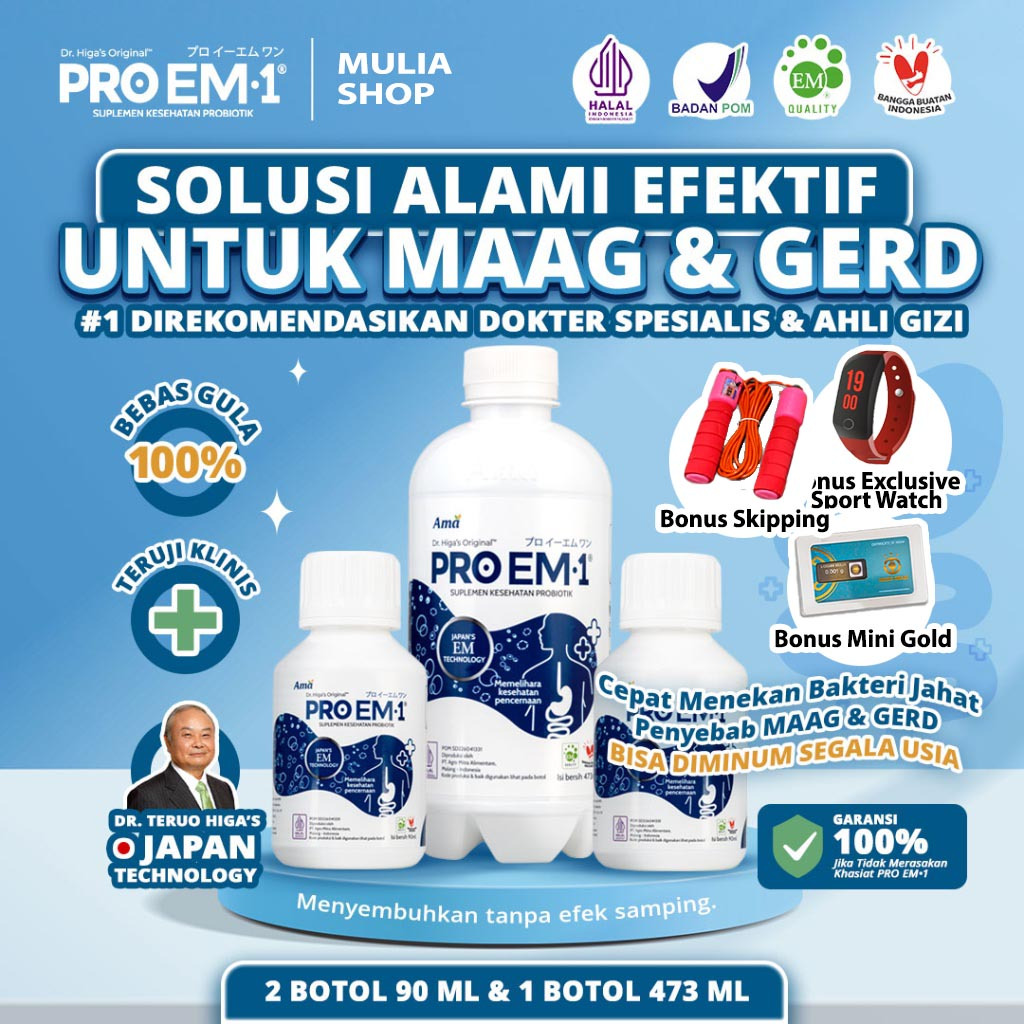 Jual PROEM1 Bundling 1 Botol 473 ml & 2 Botol 90 ml - Suplemen ...