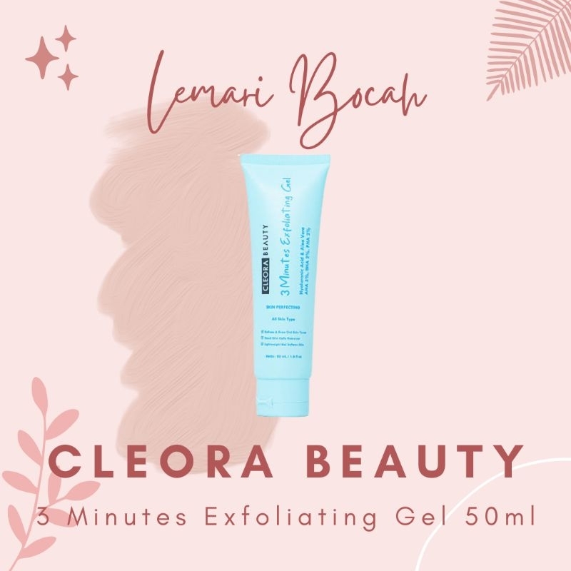 Jual Cleora 3 Minutes Exfoliating Gel Cloera Beauty Exfo 50ml | Shopee ...
