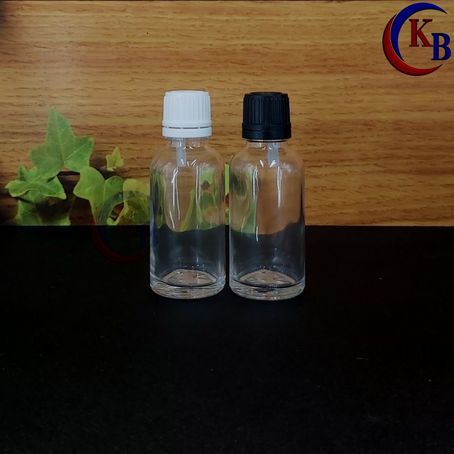 Jual BOTOL KACA 30 ML FILLER NECK 18 / BOTOL 30ML CLEAR TEBAL | Shopee ...