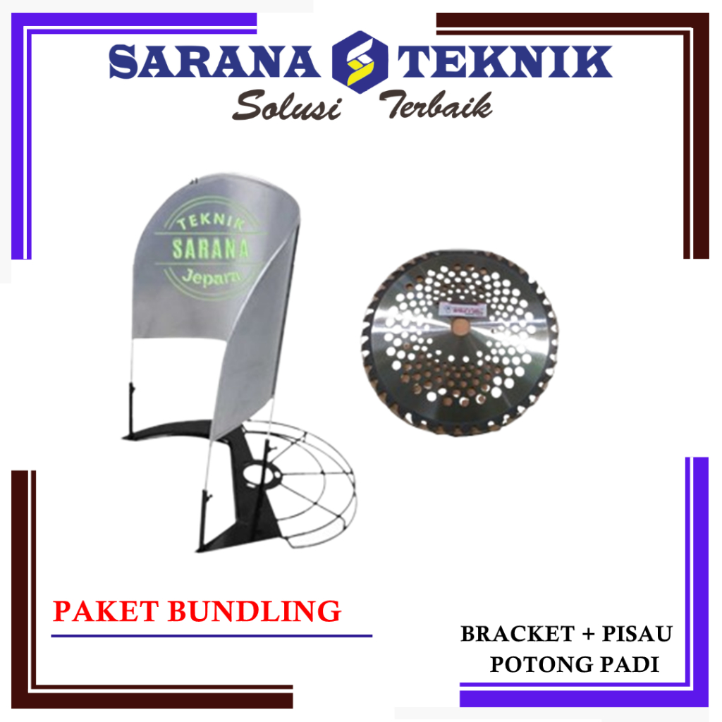 Jual Tebeng panen padi + pisau potong rumput & padi, bahan besi ...