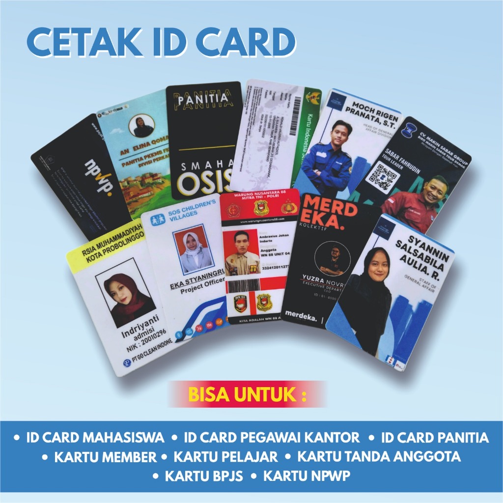 Jual id card satuan | Shopee Indonesia