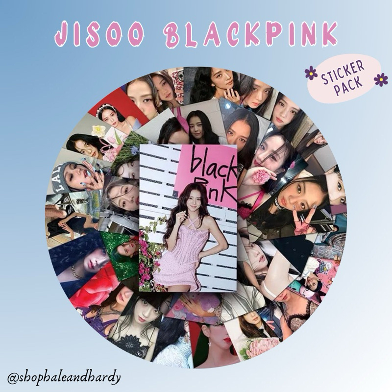 Jual JISOO Blackpink Sticker Pack | Stiker Tumblr Aesthetic Kpop Korean ...