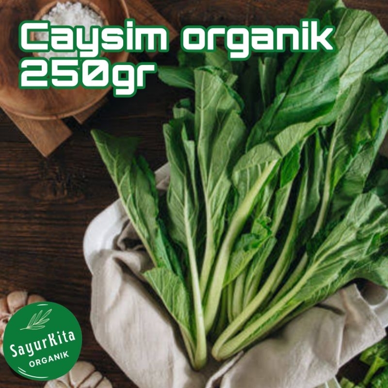 Jual Caisim Organik (Bebas Pestisida) 250gr / 1kg | Shopee Indonesia
