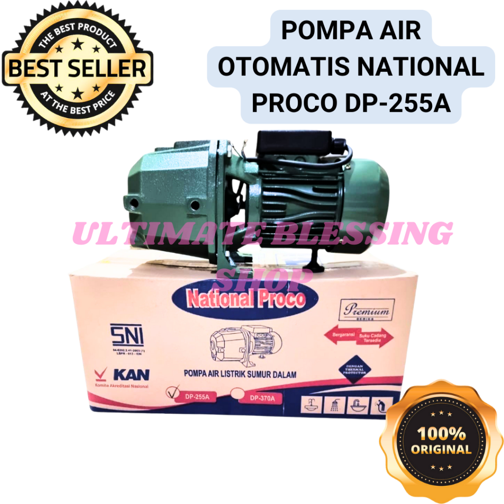 Jual Pompa Air Jet Pump NATIONAL PROCO PREMIUM DP 255A dan DABALTO DP-255A Original Berkualitas ...