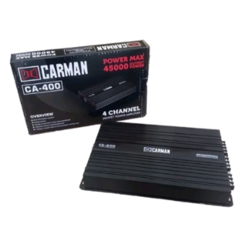 Jual Power 4 Channel Carman CA 400 45000 Watt | Shopee Indonesia