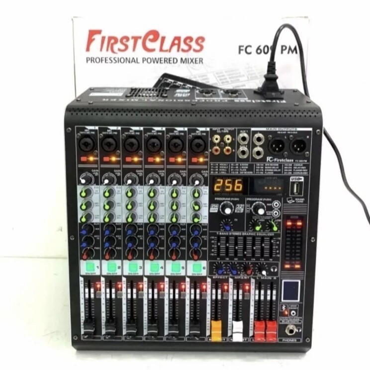 Jual Power Mixer FIRSTCLASS FC609 PM FC609PM FC 609 PM Original 6Ch New ...