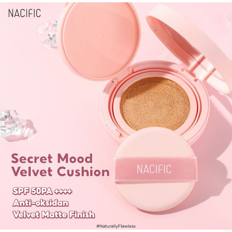 Jual Nacific Secret Mood Velvet Cushion | Shopee Indonesia