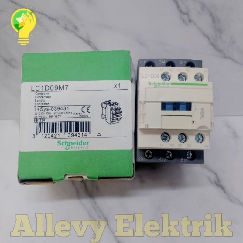 Jual Kontaktor/Contactor LC1D09M7 220V Schneider | Shopee Indonesia