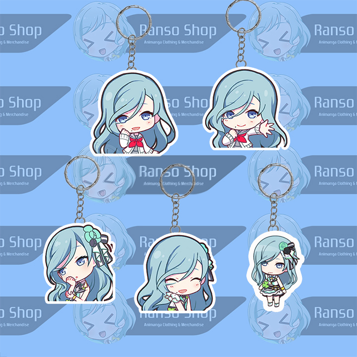 Jual Gantungan Kunci Project Sekai Shizuku Chibi UV | Ganci Akrilik Hinomori Shizuku Chibi ...