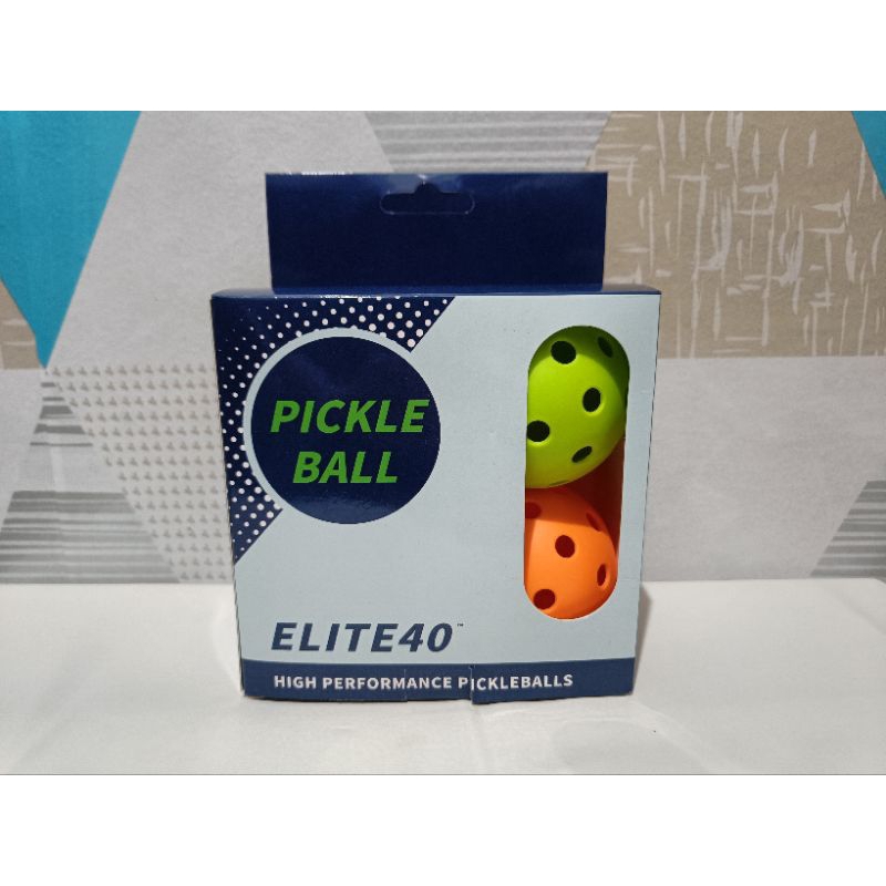 Jual Bola Pickle Ball Elite 40 Isi 4pcs Original | Shopee Indonesia