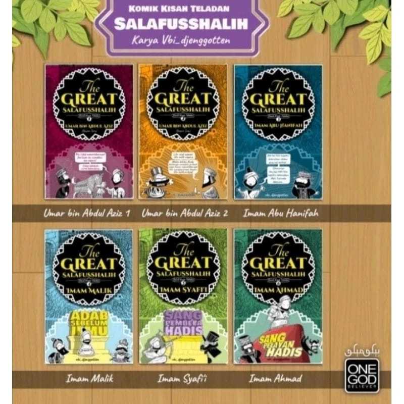 Jual Buku Komik Remaja Islami The Great Salafusshalih Jilid 1, 2, 3, 4 ...