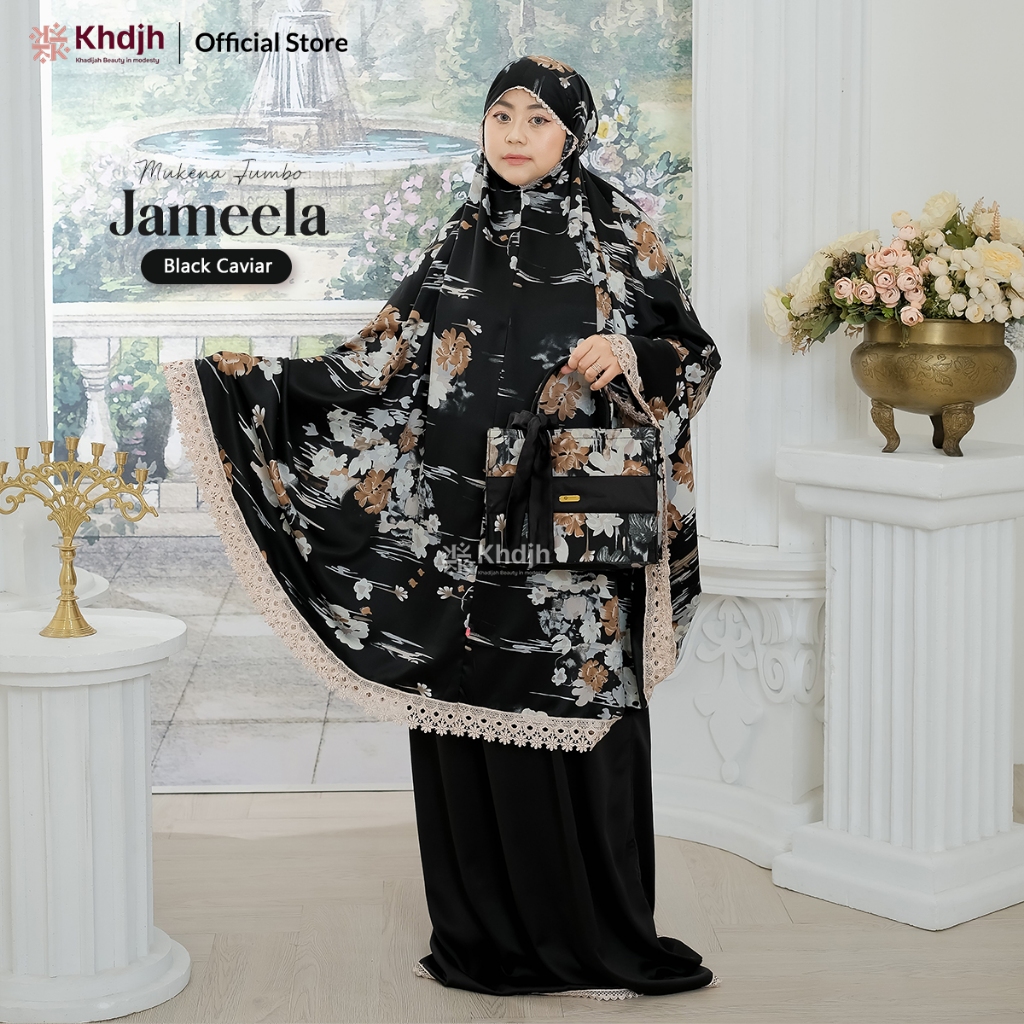 Jual Khadijahlabel Mukena Dewasa Jumbo Premium Terbaru Motif Silk Mewah ...