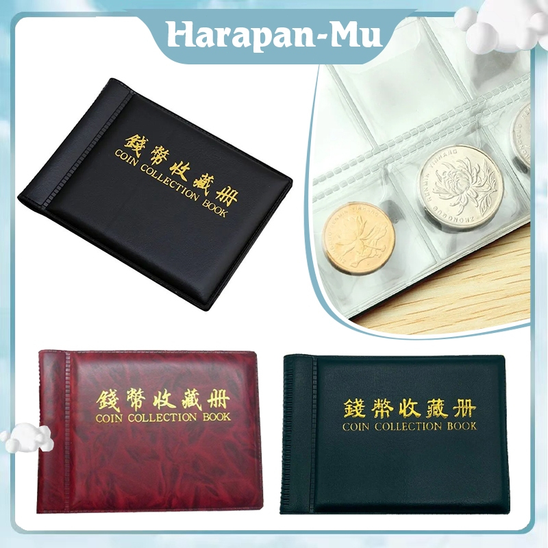 Jual Album Koleksi Uang Dompet Kantong Album Pemegang Koin Buku Album Penyimpanan Uang Koin ...