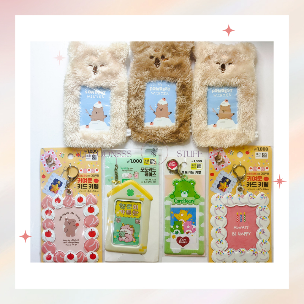 Jual [ CLEARANCE SALE ] DAISO CUTE PHOTOCARD HOLDER / CAHOL | Shopee ...
