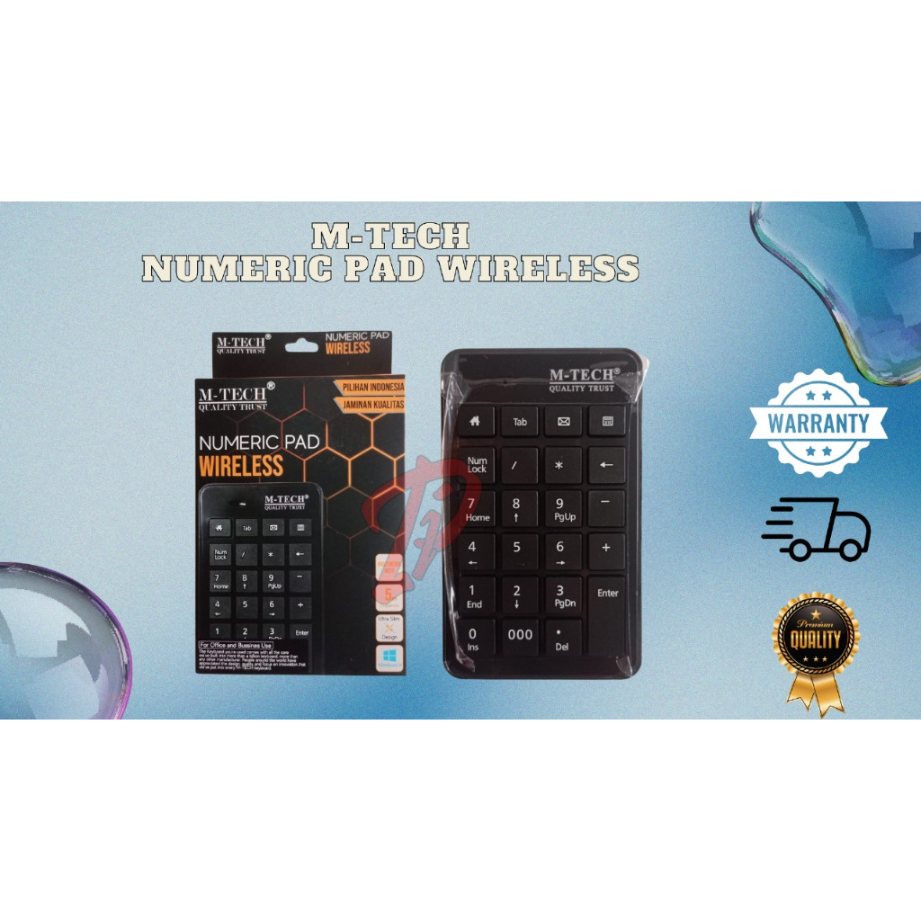 Jual Wireless keyboard Numeric M Tech - Keypad Wireless | Shopee Indonesia