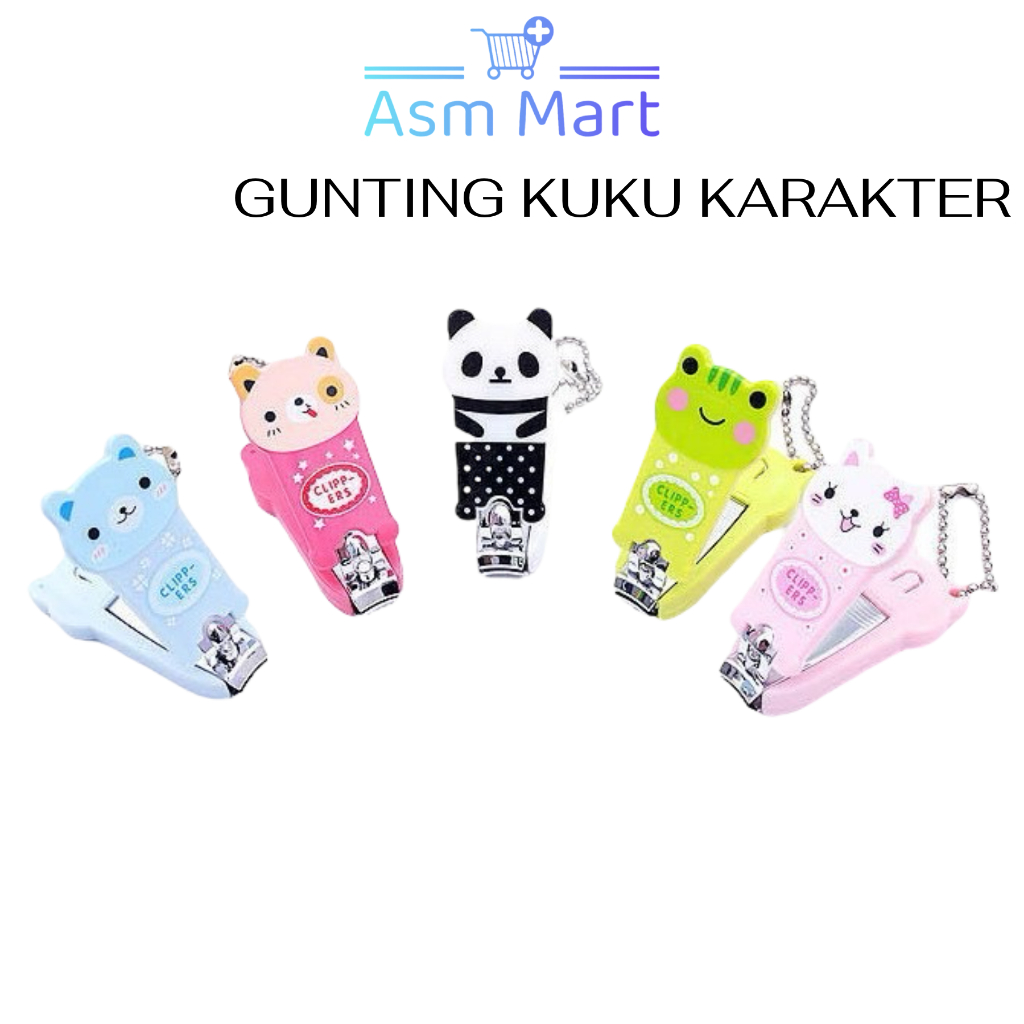 Jual ASM - GUNTING KUKU LUCU KARAKTER / JEPIT KUKU KARAKTER / JEPITAN ...