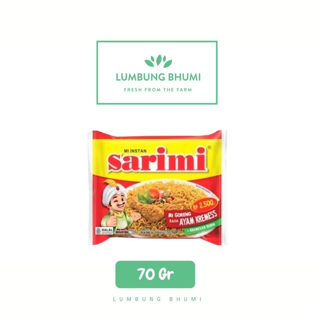 Jual SARIMI ISI 1 Mi Goreng Ayam Kremes 70 Gr Ecer 1 Pcs - Lumbung ...