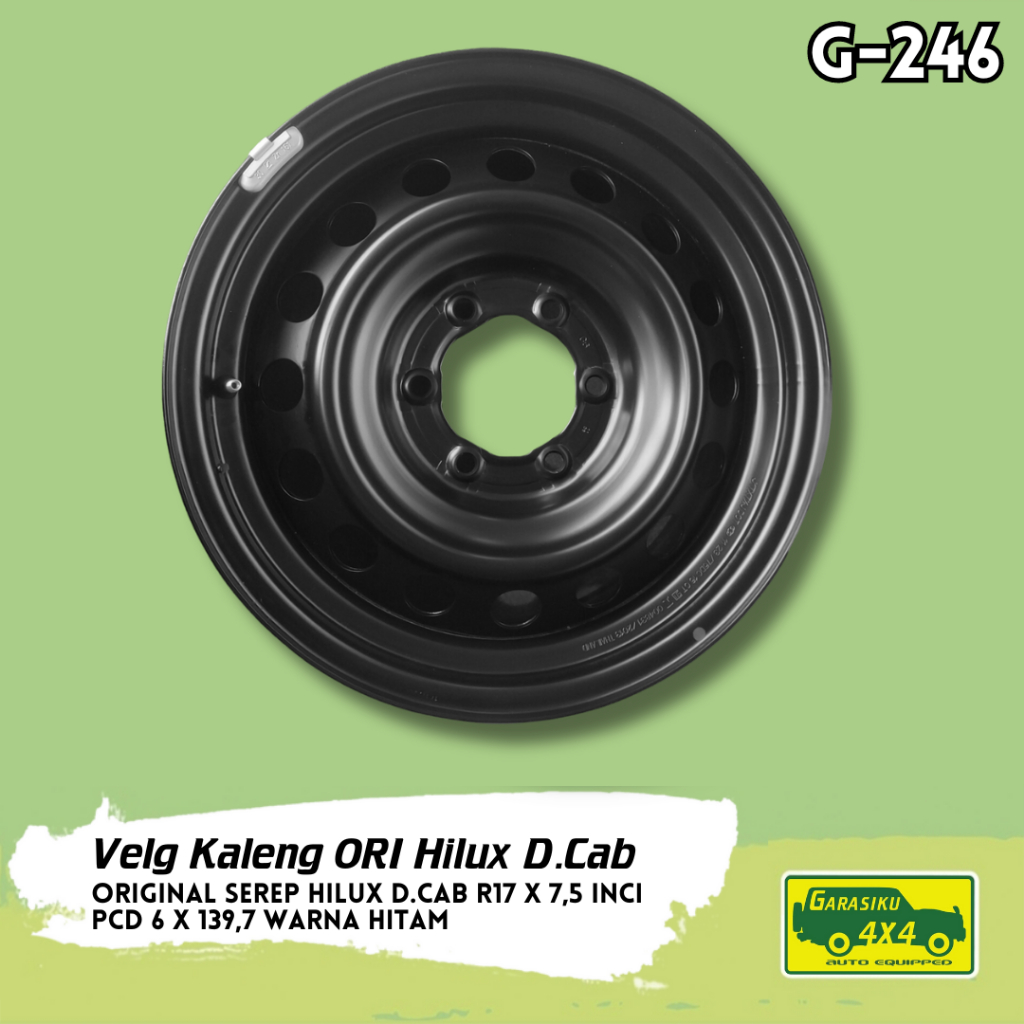 Jual VELG HILUX DOUBLE CABIN ORIGINAL KALENG | Shopee Indonesia