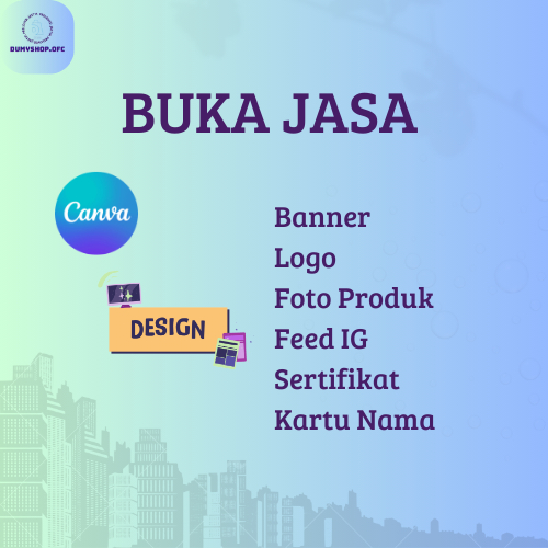 Jual Jasa Desain/Design/Edit Canva per 1 halaman/ 1 hlmn | Shopee Indonesia