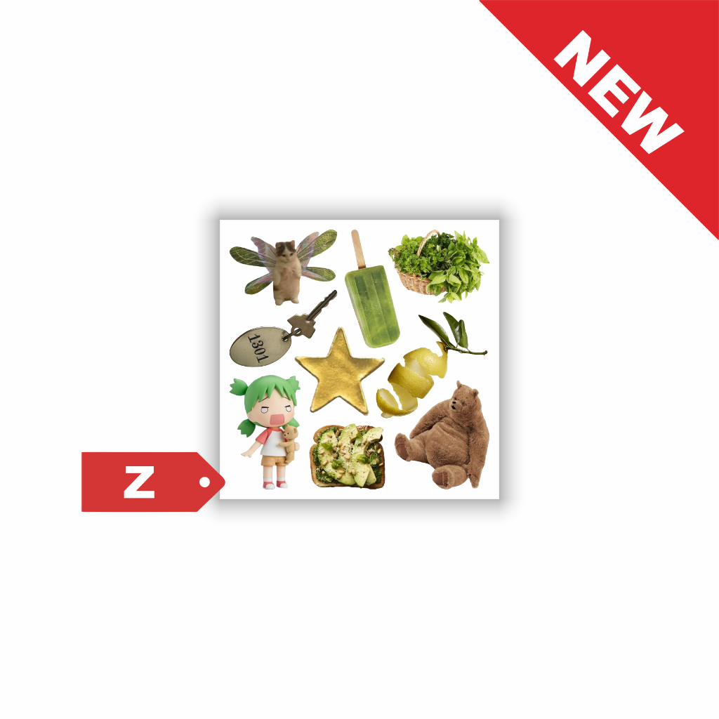 Jual mini sticker sheet aesthetic deco y2k kidcore cute thence ...