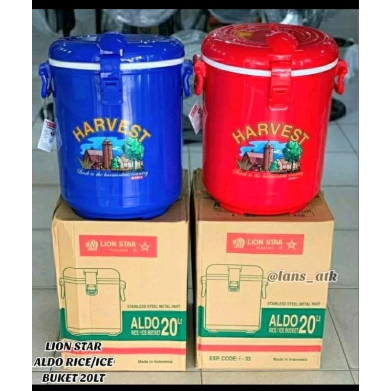 Jual Rice buket/ Bos Aldo 20 liter | Shopee Indonesia