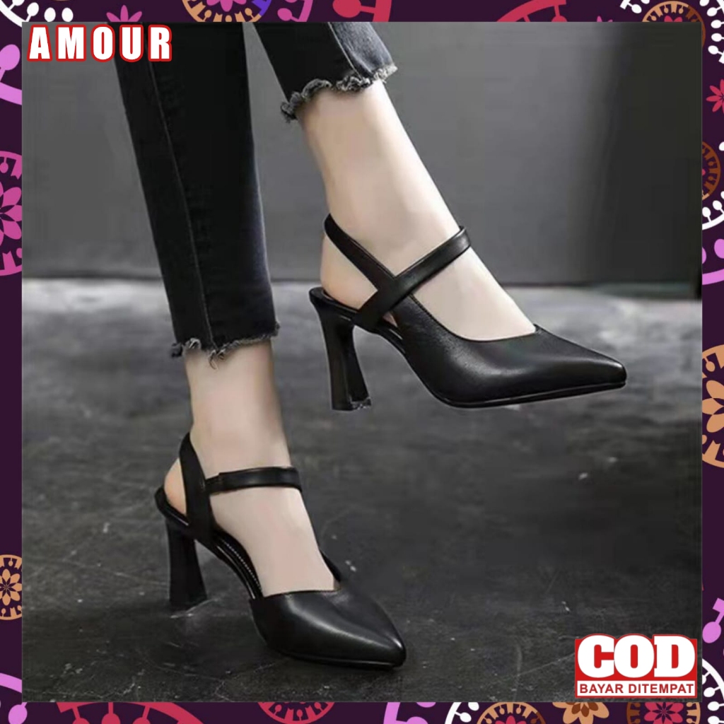 Jual Amour - High Heels Wanita Kerja Sepatu Hak Tinggi Wisuda Pesta ...