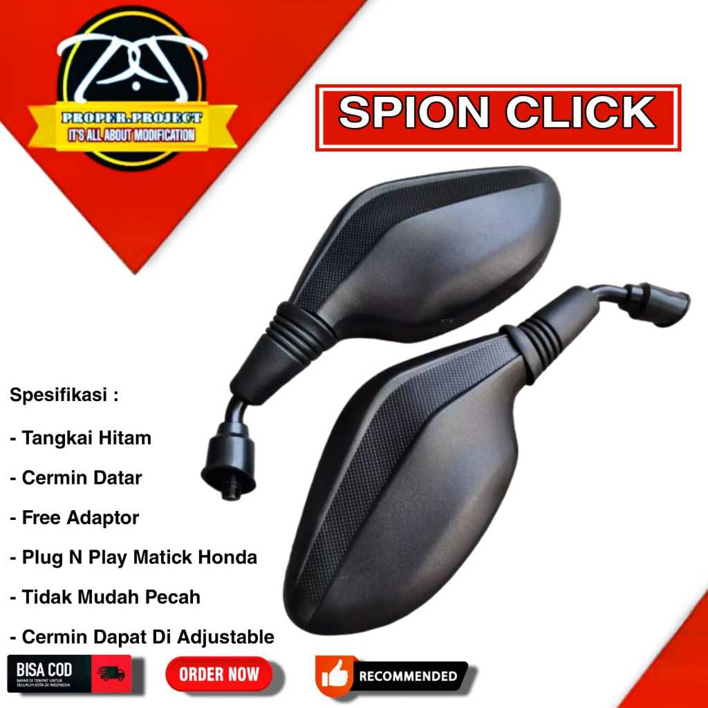 Jual SPION CLICK VARIO BEAT SCOOPY GENIO STYLE PCX ADV SPION PCX SPION ...